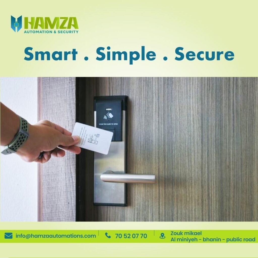 Smart Lock - Hamza automation in Lebanon